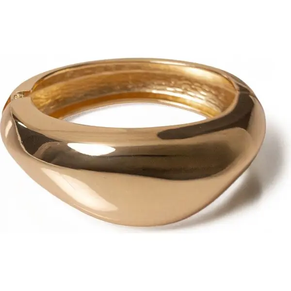 JLUXLABEL Vittoria Hinge Bracelet - Gold