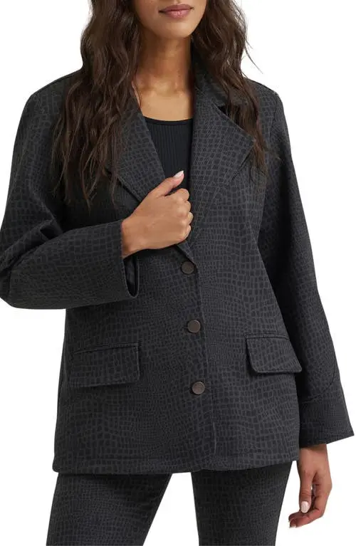 Wrangler Croc Embossed Blazer