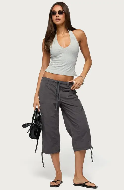 EDIKTED Lility Cargo Capri Pants