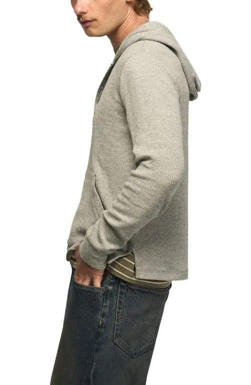 Lucky Brand Birdseye Thermal Hoodie