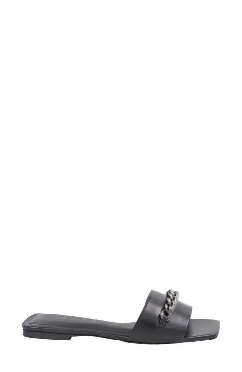 Andre Assous Alia Leather Slide Sandal