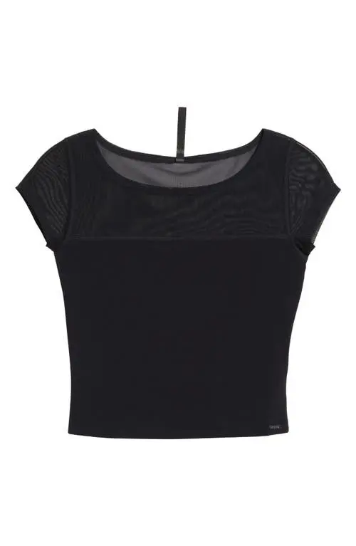 MPG Mesh Boat Neck Performance Tee