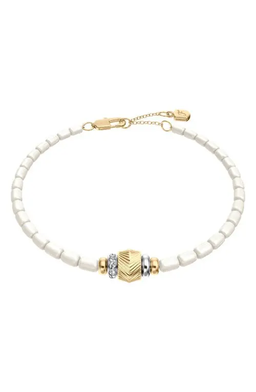 Fossil Harlow Simulated Pearl Bracelet - Multi