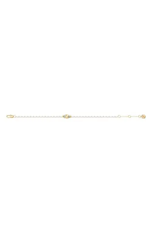 Fossil Harlow Simulated Pearl Bracelet