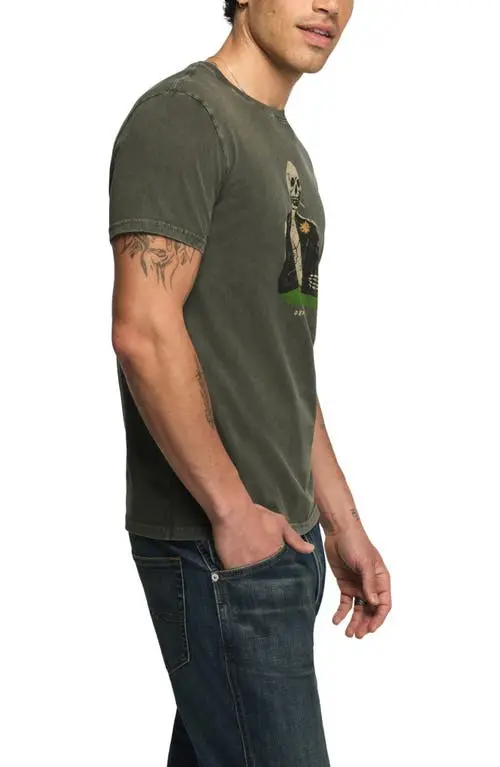 Lucky Brand Dead Hand Graphic Tee