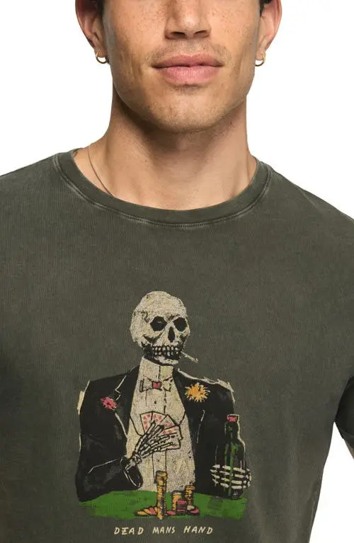 Lucky Brand Dead Hand Graphic Tee