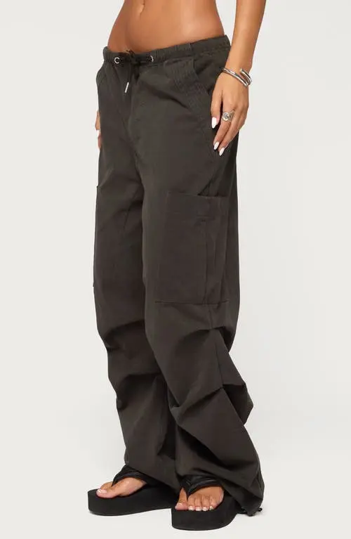 EDIKTED Emzi Baggy Cotton Cargo Pants