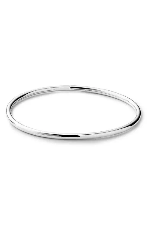 ANA LUISA Carter Bangle Bracelet - Silver