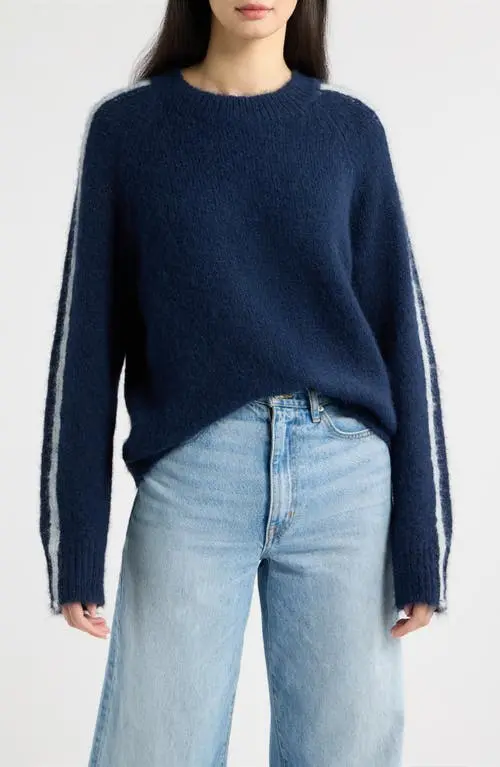 A.REN Noemie Side Stripe Sweater