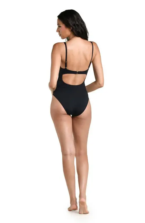 La Blanca Island Goddess Underwire One-piece Swimsuit
