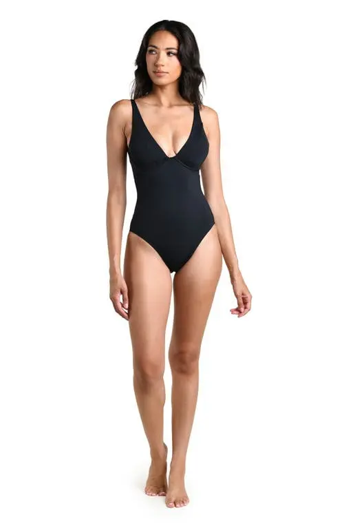 La Blanca Island Goddess Underwire One-piece Swimsuit