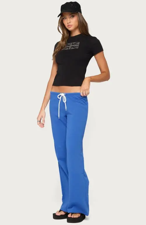 EDIKTED Callista Wide Leg Sweatpants