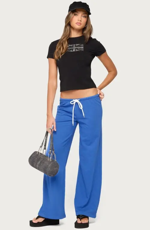 EDIKTED Callista Wide Leg Sweatpants