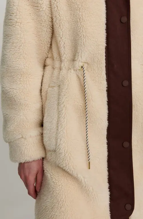 Varley Jeremy Long Faux Fur Coat