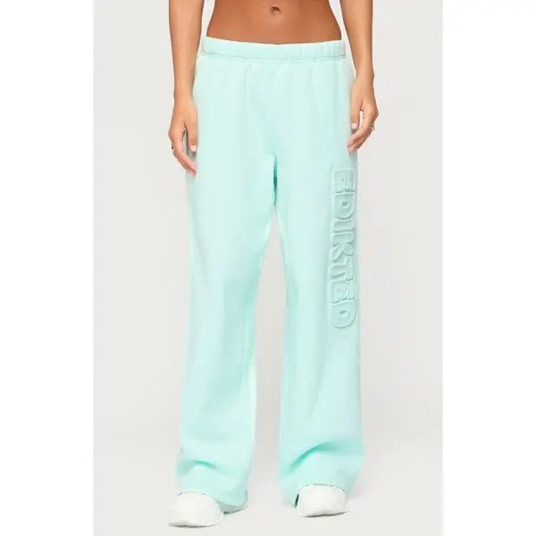 EDIKTED Alysa Wide Leg Sweatpants