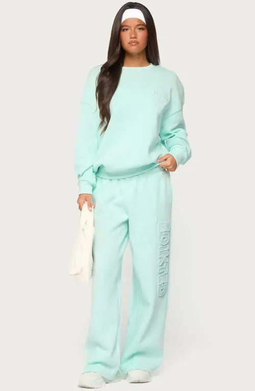 EDIKTED Alysa Wide Leg Sweatpants
