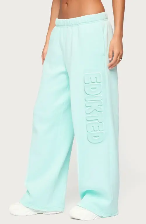 EDIKTED Alysa Wide Leg Sweatpants