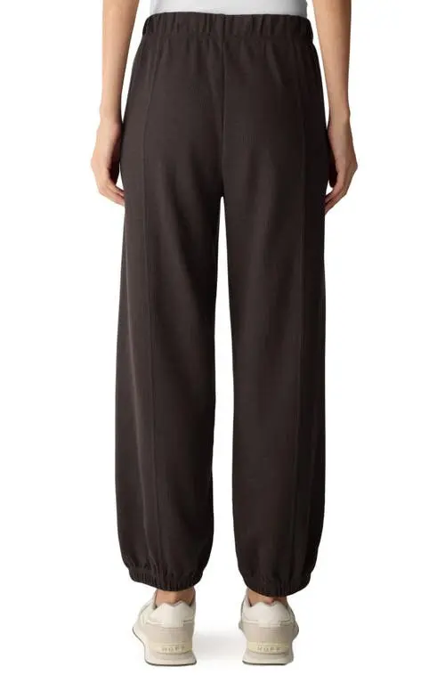 Eileen Fisher Waffle Ankle Jogger Pants