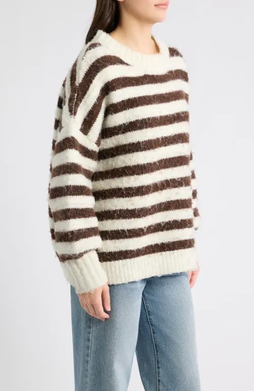 A.REN Hartford Striped Crewneck Sweater