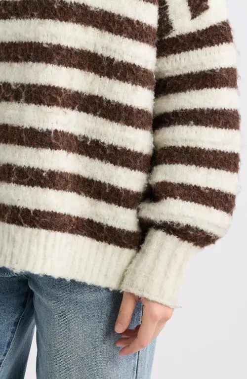 A.REN Hartford Striped Crewneck Sweater