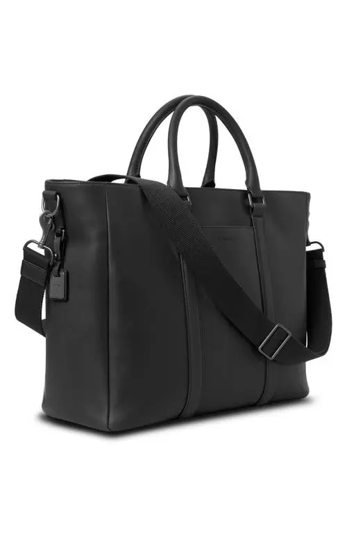 Shinola Runwell Leather Zip Briefcase