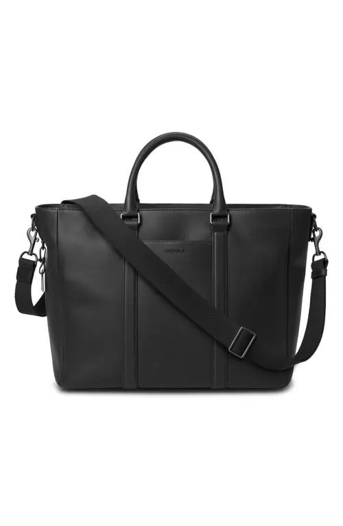 Shinola Runwell Leather Zip Briefcase
