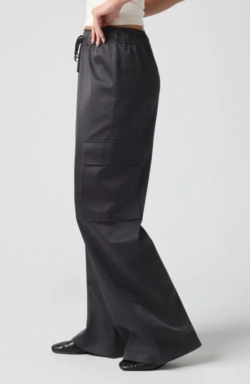FLORENCE BY MILLS Satin Cargo Pants