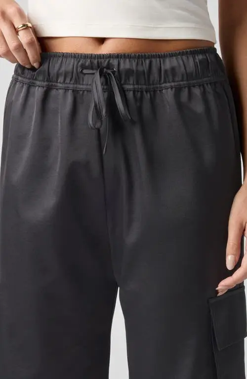 FLORENCE BY MILLS Satin Cargo Pants