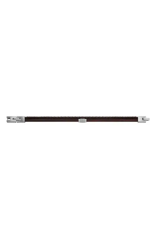 Fossil Machine Multi-strand Leather Bracelet