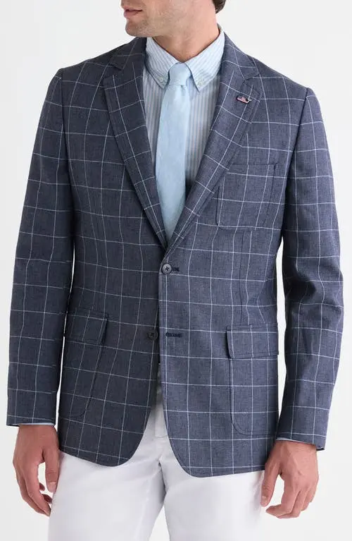Vineyard Vines Schooner Windowpane Sport Coat