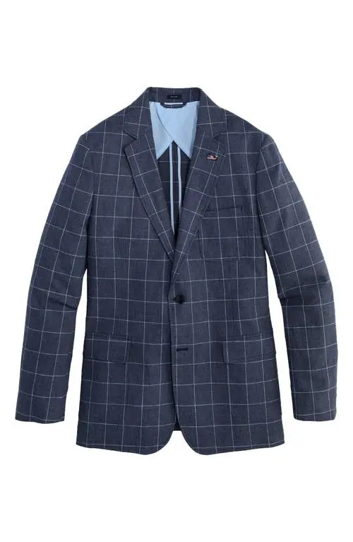 Vineyard Vines Schooner Windowpane Sport Coat