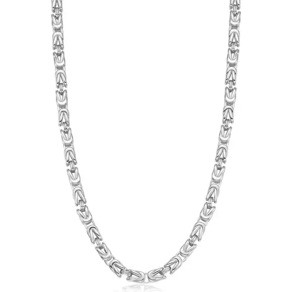 Lafonn Zaria Byzantine Link Chain - White