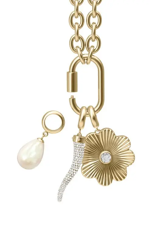 Fossil Sutton Charm Pendant Necklace
