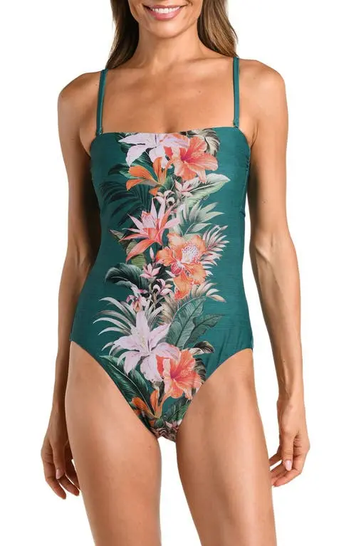 La Blanca Courtyard Band One-piece Swimsuit