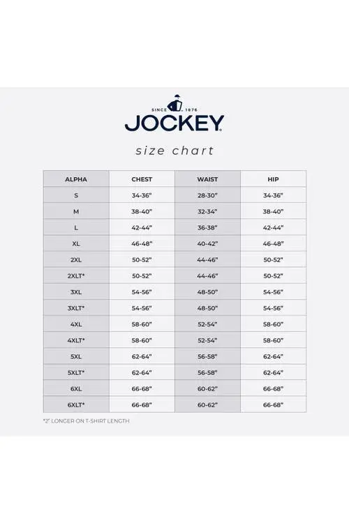 JOCKEY Infinite Cool Microfiber Stretch 3.5" Trunk3 Pack