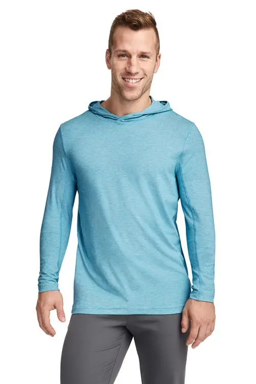 JOCKEY Everactive Lightweight Performance Hoodie - Misty Blue