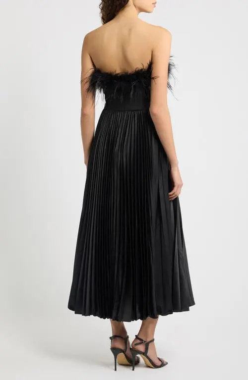 HUTCH Tierra Strapless Maxi Dress