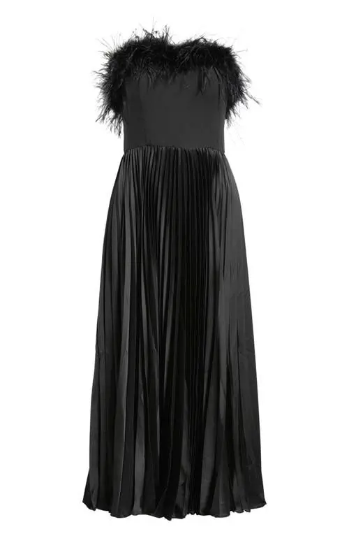 HUTCH Tierra Strapless Maxi Dress
