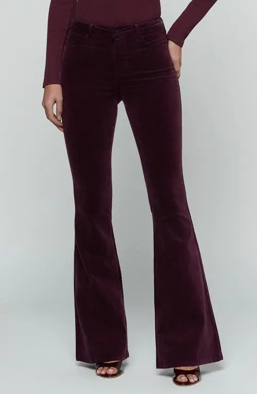 L'Agence Marty High Rise Flare Leg Jeans
