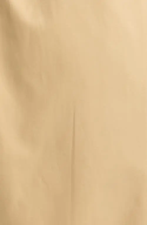 London Fog Water Resistant Double Breasted Trench Coat With Removable Hood - Stone