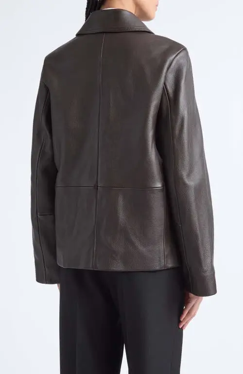 TOTEME Grained Leather Jacket