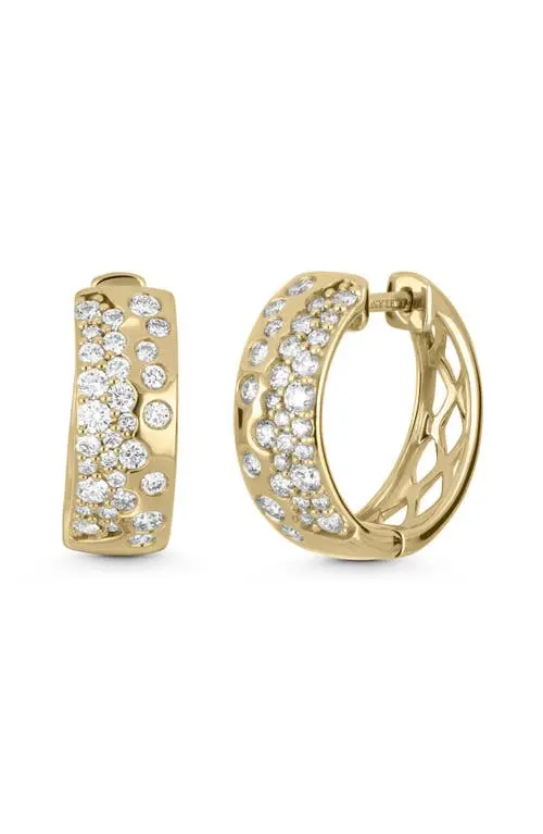 Bony Levy Kiera 18k Gold Diamond Hoop Earrings - 18ky