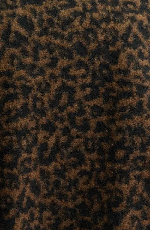 Bernardo Animal Print Coat