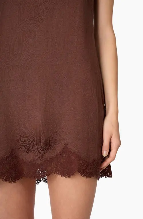 Cami Nyc Ingram Paisley Jacquard Shift Dress