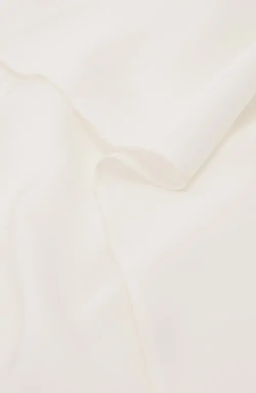 REISS Nyra Silk Blend Draped Cowl Neck Top