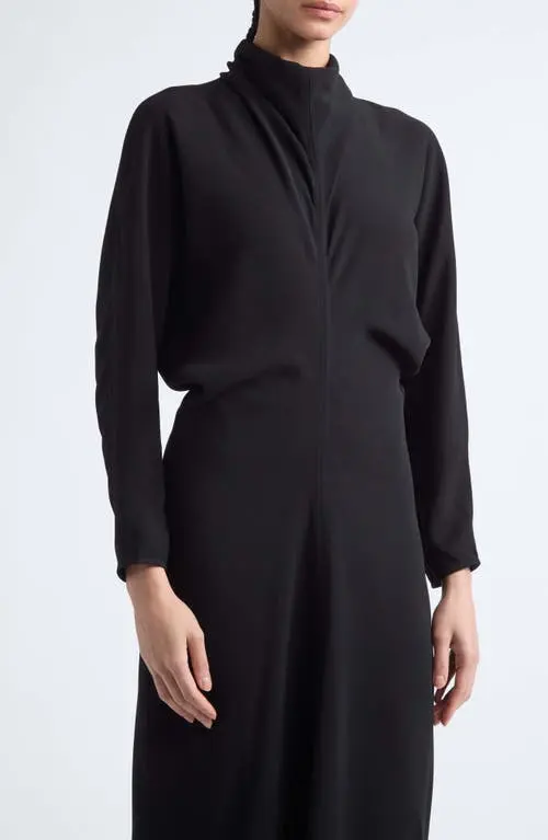 TOTEME Slouch Waist Scarf Maxi Dress