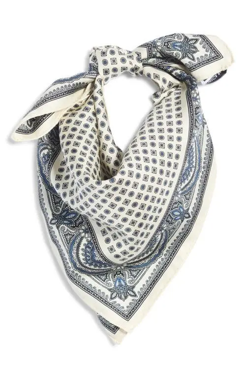 Veronica Beard Sava Silk Blend Scarf - Ecru Multi
