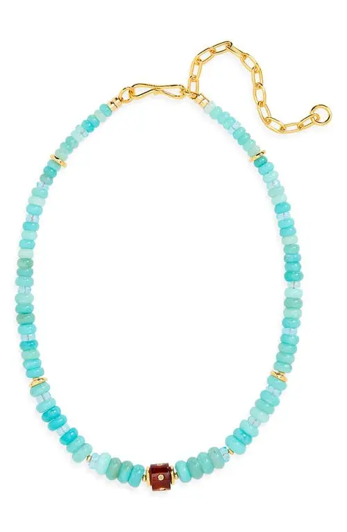 LIZZIE FORTUNATO Hidden Stone Collar Necklace