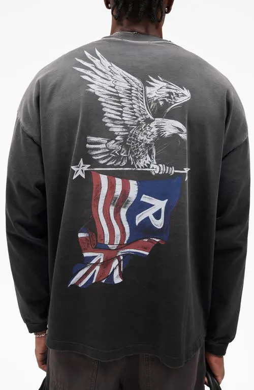 REPRESENT Eagle Graphic Long Sleeve T-shirt