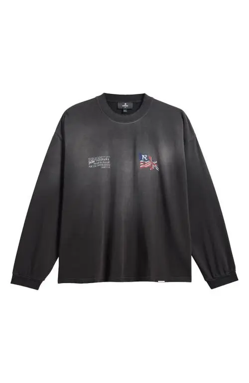 REPRESENT Eagle Graphic Long Sleeve T-shirt
